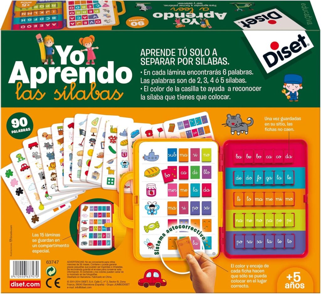Yo Aprendo las Sílabas - Educateka